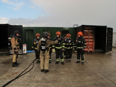 Compartment Fire Behaviour Training Hacketstown - Kilkenny County Council